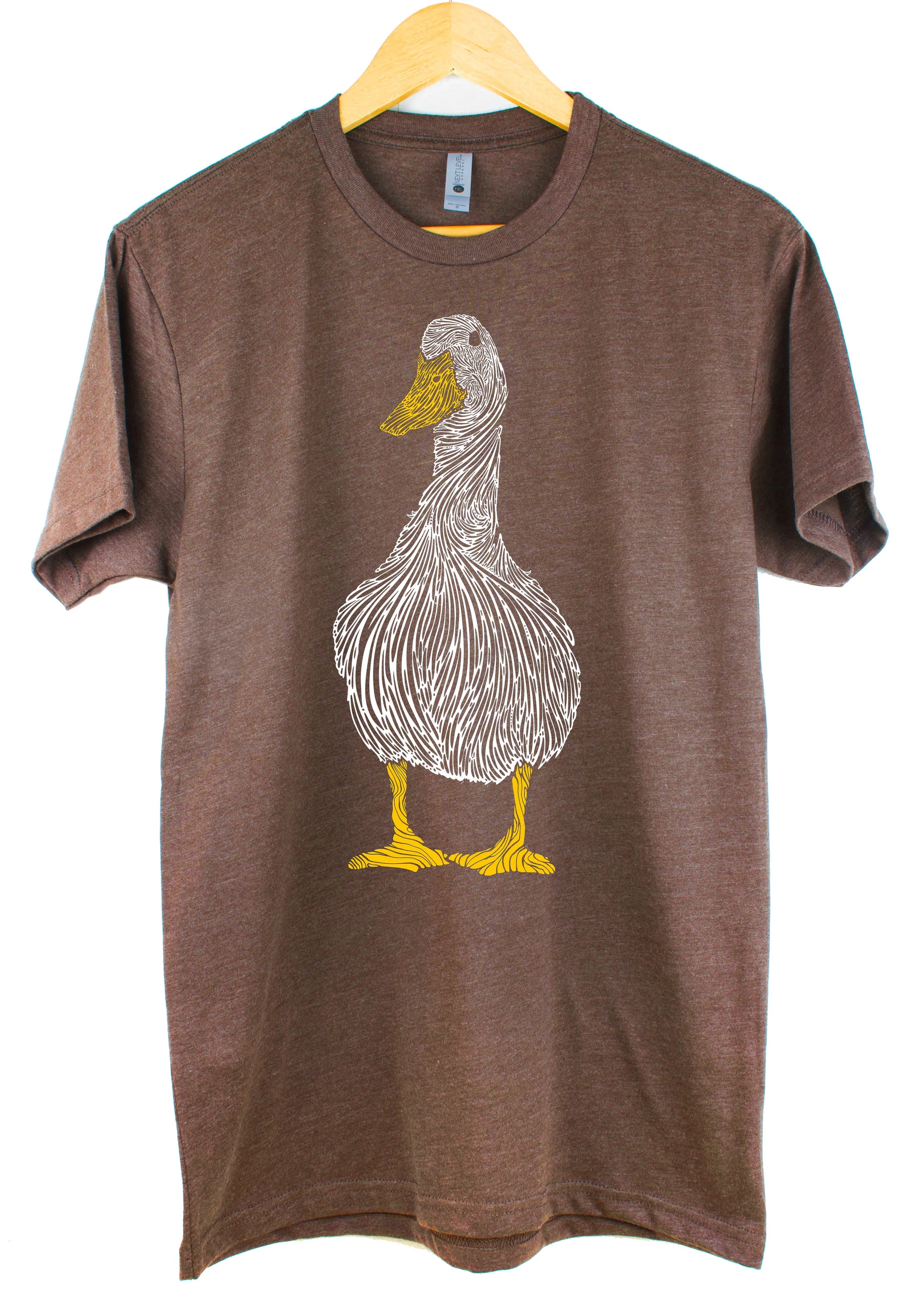 Duck Graphic T-Shirt | Hand Printed by Blackhare Print Studio | Artist ...