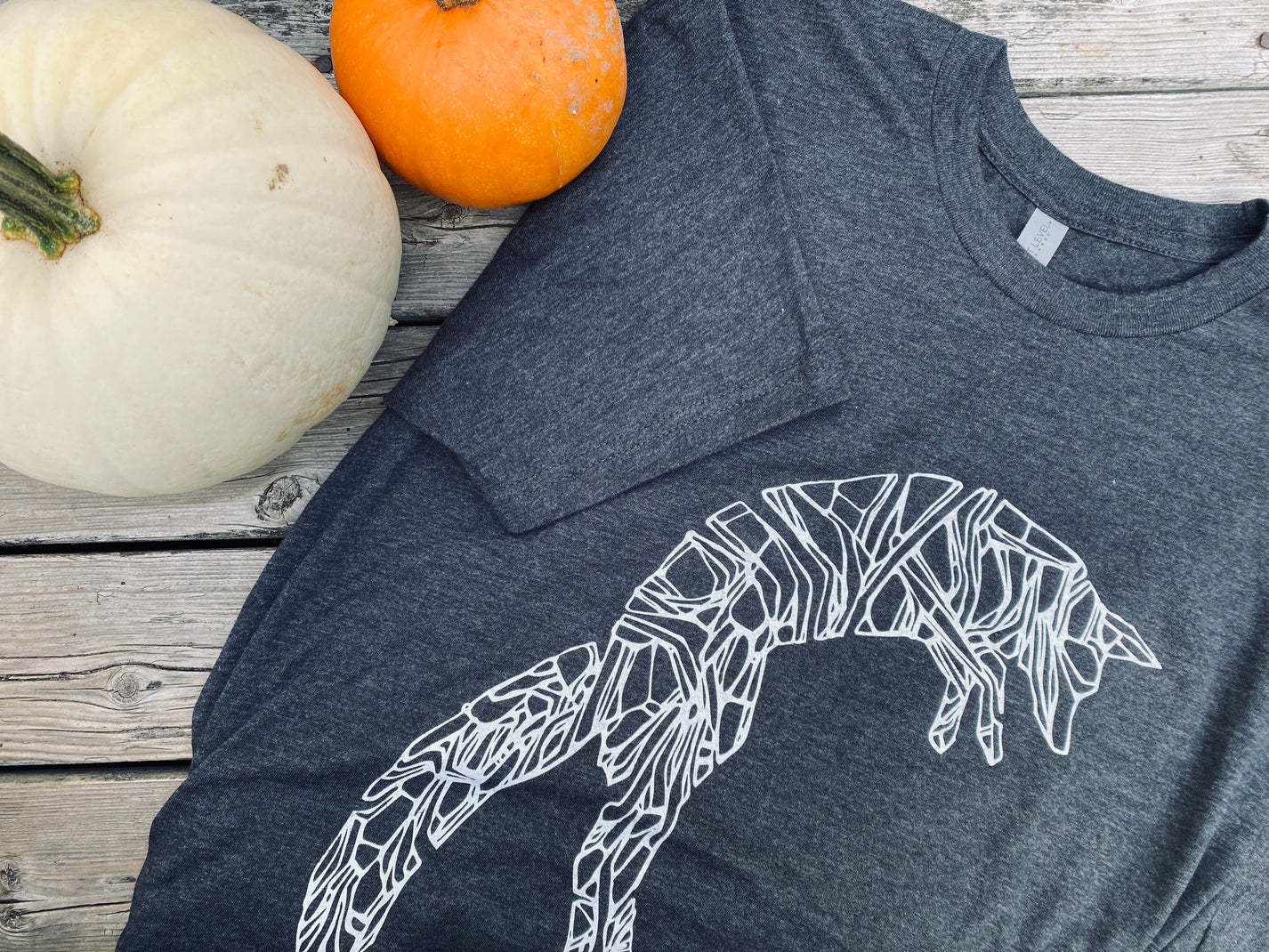 Arctic Fox | Hand Printed Adult Graphic T-Shirt by Blackhare | Designed ...